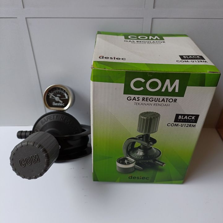 REGULATOR GAS DESTEC COM U-12RM ADA METERAN | Lazada Indonesia