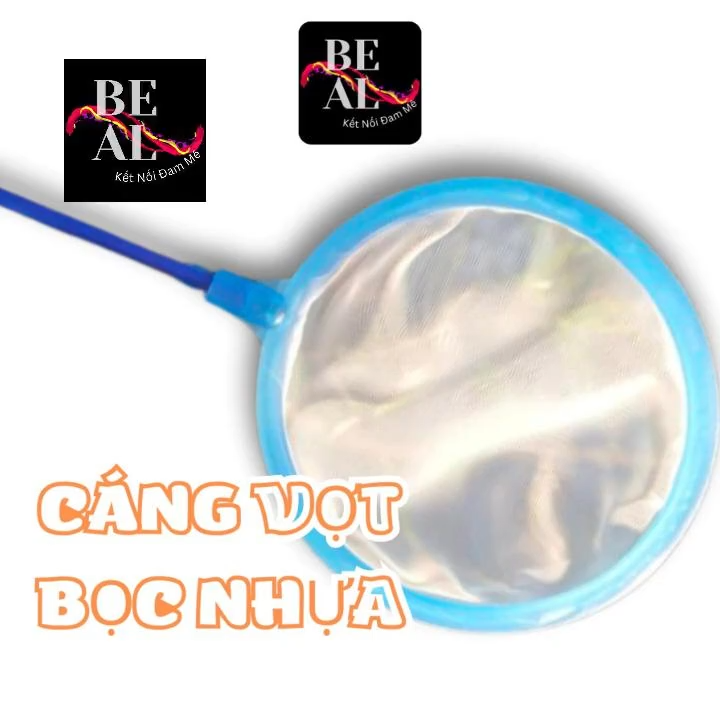 VỢT NANO 7CM LƯỚI SIÊU MỊN – VỢT VỚT CÁ CẢNH, TÉP, ARTEMIA – CÁN BỌC ...