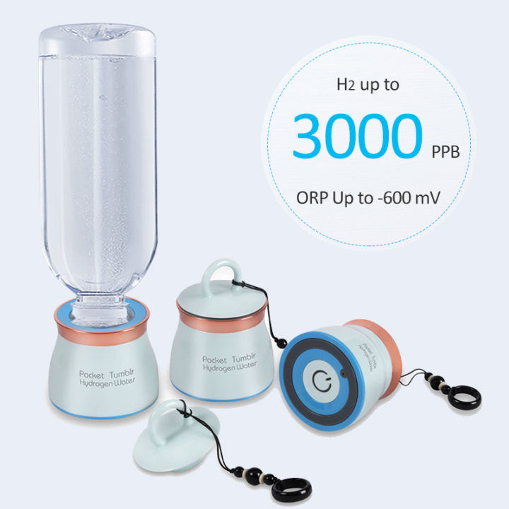 Smallest Portable Pocket Hydrogen Rich Water Generator Bottle ...