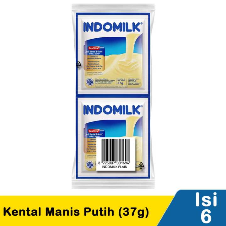 susu kental manis indomilk sachet isi 6 sachet | Lazada Indonesia