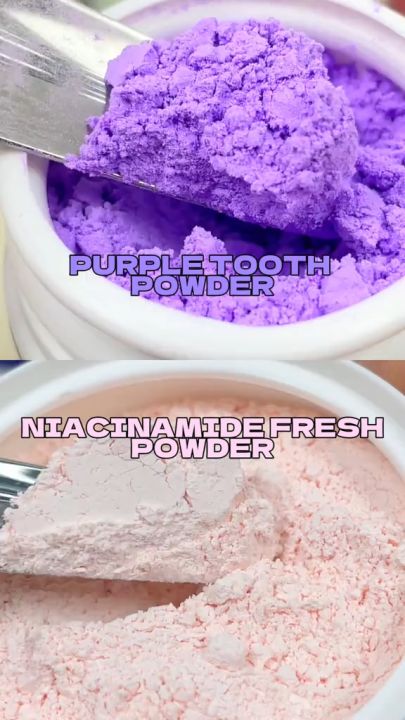 Scoban Purple Teeth Powder - Teeth Whitening & Fresh Breath with ...