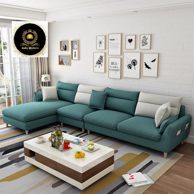 Sofa Letter L Minimalis Ruang Tamu Modern Model Terbaru | Lazada Indonesia