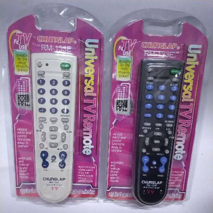 RM-133 chunglap universal Tv remote controller for old model | Lazada PH