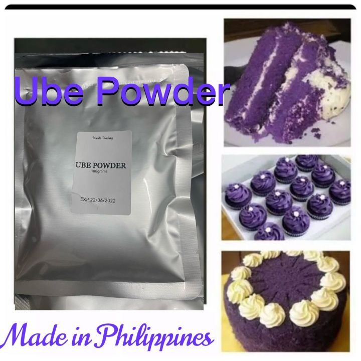 UBE Powder 100grams- made in Philippines | Lazada