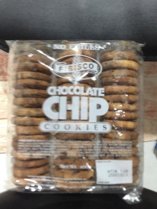 Fibisco chocolate chip cookies 400g | Lazada PH