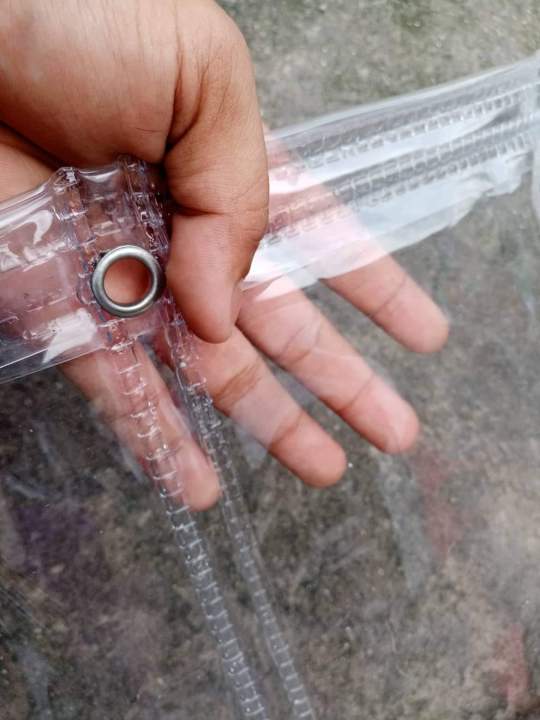 10FT x 12FT PLASTIC TRANSPARENT TRAPAL / TOLDA / HIGH QUALITY | Lazada PH