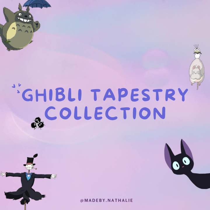 Handmade Crochet | Ghibli Tapestry | 1 | Lazada PH