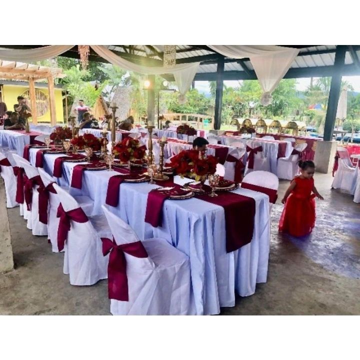 MonoBlock Chair Cover and Ribbon For All Occasion and Event | Lazada PH