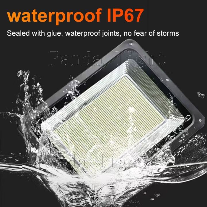 Panda LED light with solar panels solar light outdoor waterproof IP67 ...