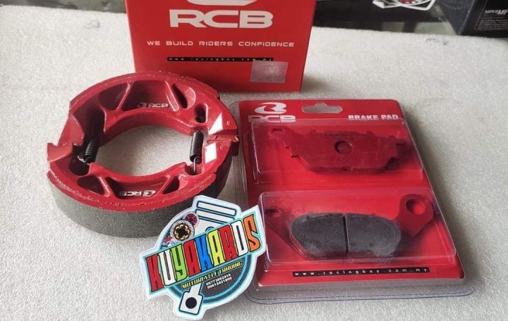 RCB BRAKE SHOE AND RCB BRAKE PAD VEGA FORCE CLASSIC,VEGA ZR,VEGA FORCE ...