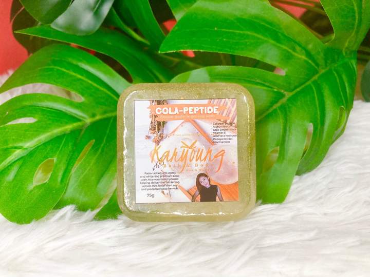 Colla Peptide Premium soap 75g Faster acting anti aging whitening Soap ...