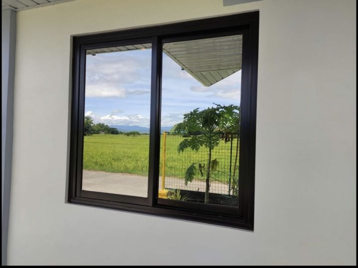 100cm x 100cm Aluminum sliding window Reflective Glass with screen ...