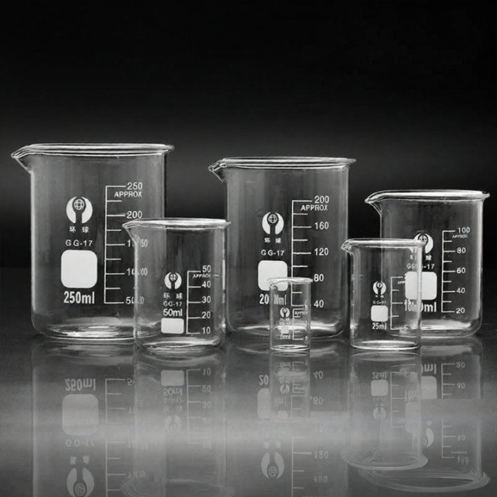 แก้ววัดความจุ GLASS MEASURING CUP ขนาด 10ml 15ml 20ml 30ml 50ml มี ...