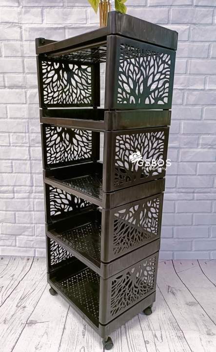 Black elegant rack 👉 5 layers | Lazada PH