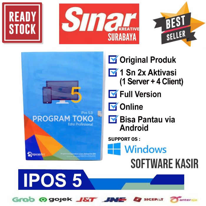 PROGRAM TOKO IPOS 5 SOFTWARE KASIR PROFESIONAL - BISA KONEKSI ANDROID ...