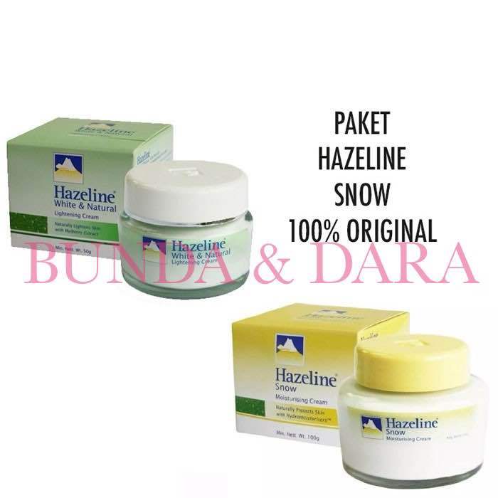 KRIM HAZELIN SNOW MOISTURISING ORIGINAL ! | Lazada