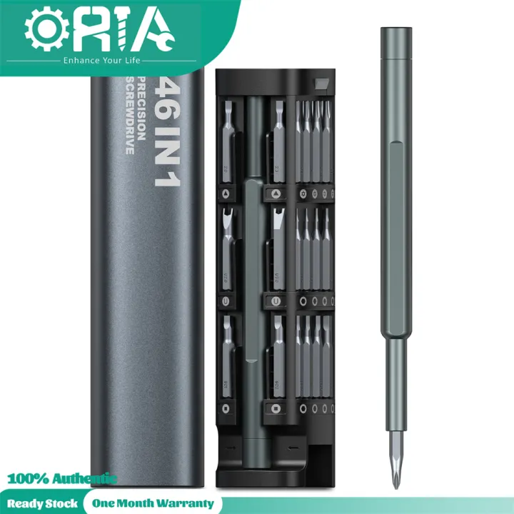 2025 ORIA Precision Screwdriver Set 46 in 1 Tools Set with 42 Magneitc ...