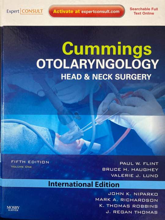 Cummings OTOLARYNGOLOGY Head & Neck Surgery( 3 Volumes set) | Lazada