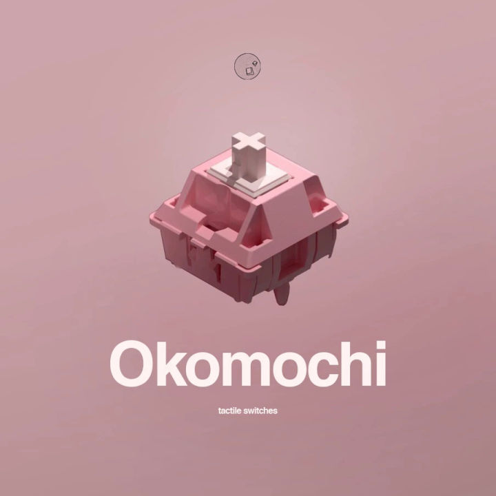 Monokei. Co Singapore Customized Mechanical Keyboard Shaft Body Okomochi Pink Paragraph 67G ...