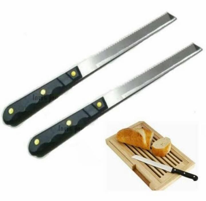 pisau roti /pisau bolu/pisau kue tart/pisau roti tawar | Lazada Indonesia