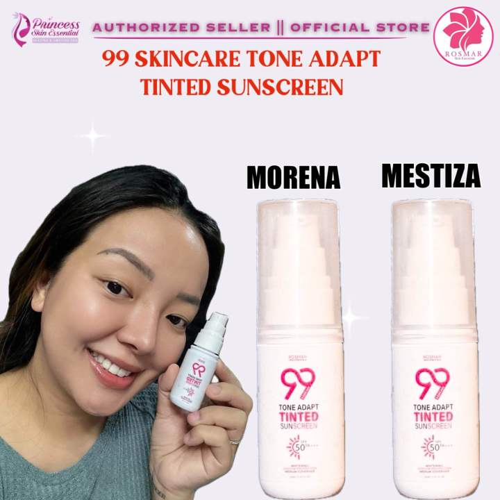 ROSMAR 99 SKIN CARE TONE ADAPT TINTED SUNSCREEN | Lazada PH