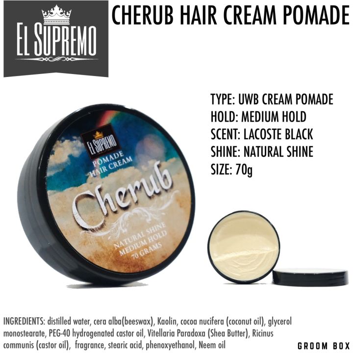 El Supremo Cherub Hair Cream Pomade | Lazada PH