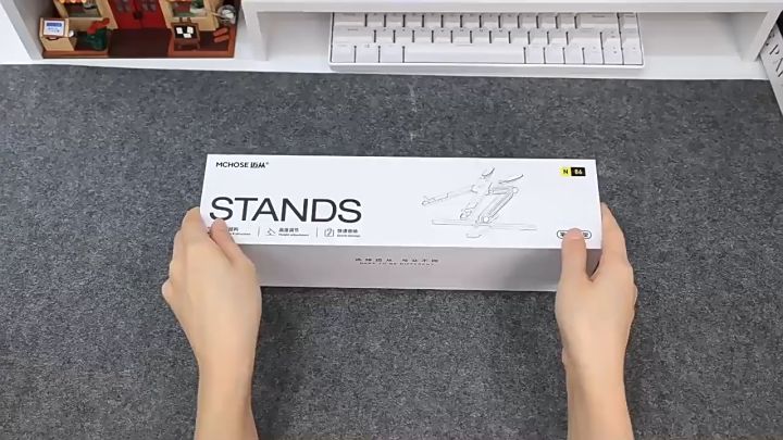 MC N86 X Shape Rotation Sturdy Laptop Stand Support Adjustable Height Aluminum Alloy Notebook ...