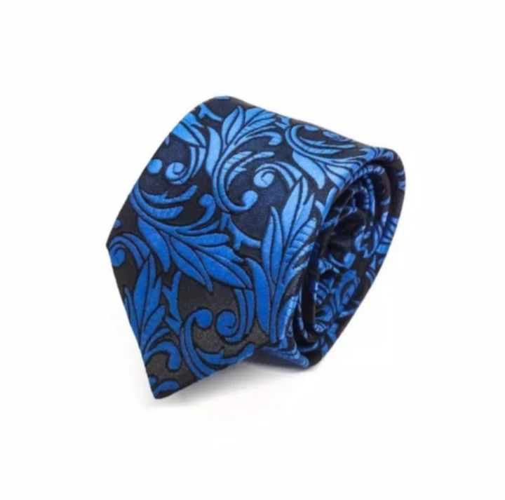 Dasi Motif Batik Warna Biru Elektrik 3inch | Lazada Indonesia