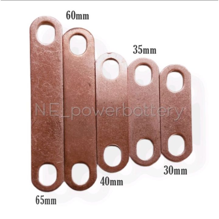 Lifepo4 Cell Copper Busbar Connector For 12V 24v 48V Prismatic battery ...