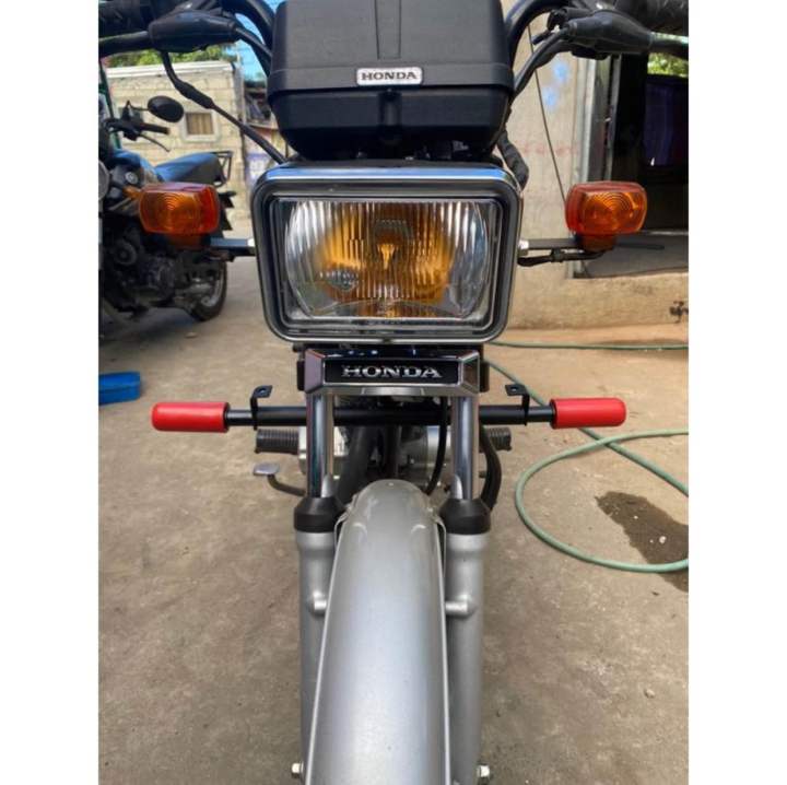 Tmx alpha 125 crossbar with mini driving lights bracket lifetime ...