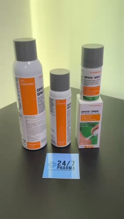 Smith & Nephew Opsite Spray 100ml Post-Op Waterproof Dressings Postop S ...