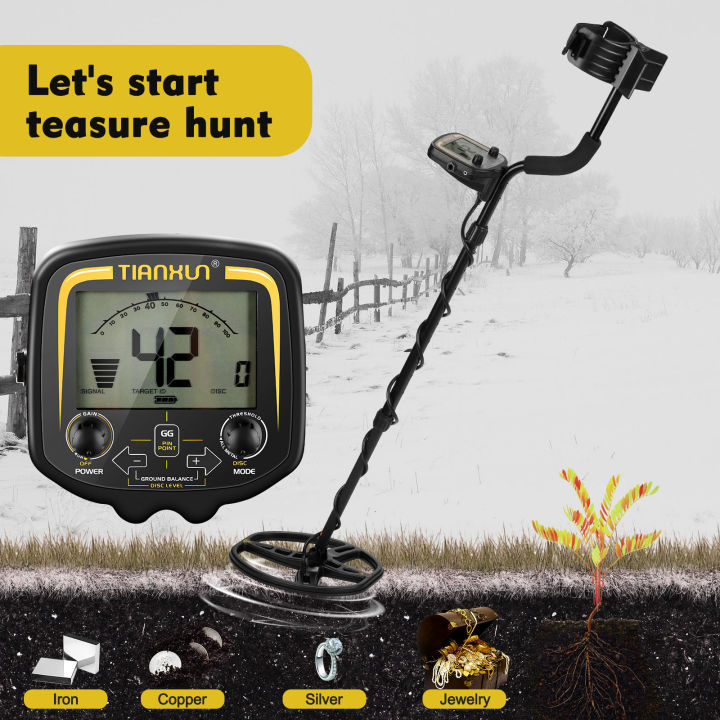 【Ready Stock】TX-850 Professional Metal Detector Underground Depth 2.5m ...