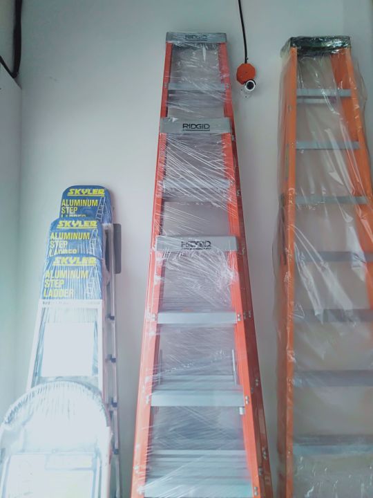 RIDGID FIBERGLASS Step / A-Type Ladder Orange 6FT / 8FT | Lazada PH