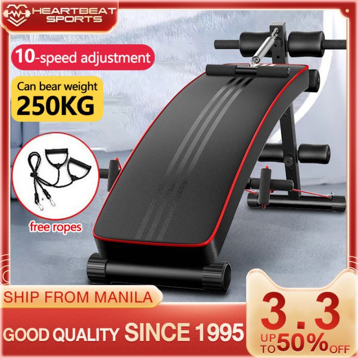 Dumbbell Bench foldable multifunctional abdominal muscle board fitness ...