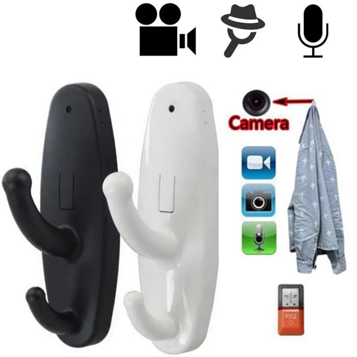 Hook hidden camera Video Record HD 1080P coat Hanger Camera Mini Video ...