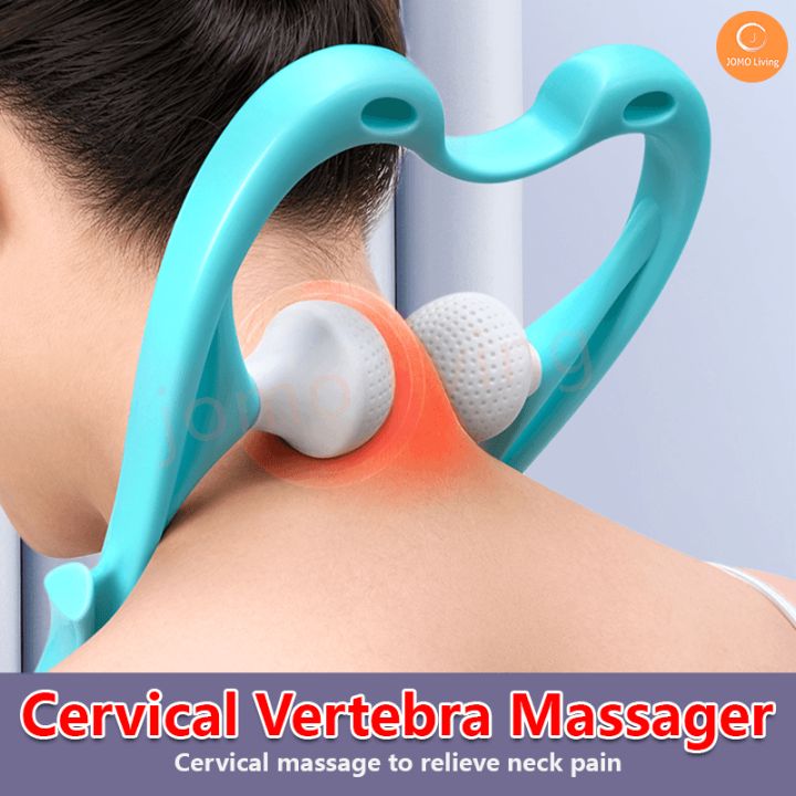 Cervical Vertebra Massager Plastic Manual Neck Massager Office Neck ...
