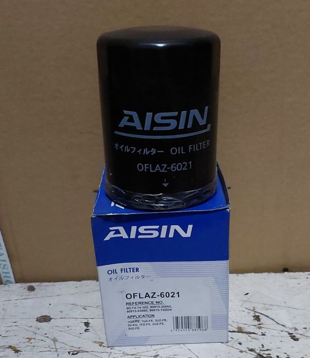 OFLAZ-6021 / 90915-20002 OIL FILTER AISIN ORIGINAL FOR TOYOTA LAND ...