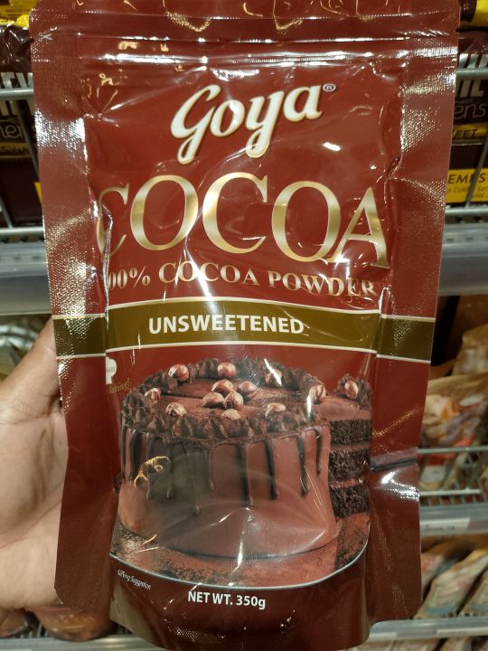 Goya Cocoa Powder Unsweetened (350g.) 100 natural | Lazada PH