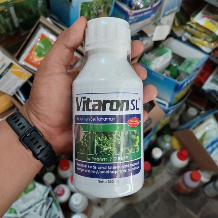 VITARON SL 500 ML SUPLEMEN SEL TANAMAN UNTUK PEMULIHAN TANAMAN SETELAH ...