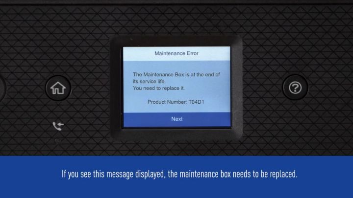 Original - Epson T04D1 C13T04D100 Maintenance Box for L14150 L11050 ...