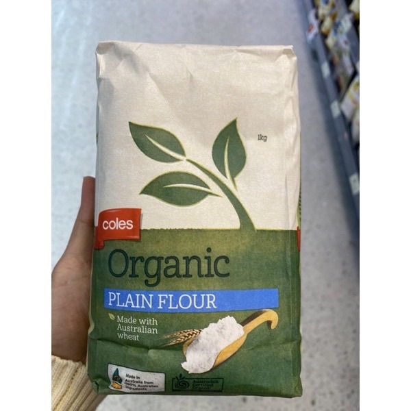 Coles Organic Plain Flour 1 Kg. แป้งสาลี ตรา โคลส์ | Lazada.co.th