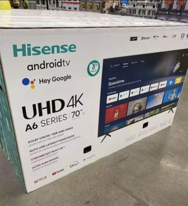 Hisense 70 inch UHD 4k Android smart TV | Lazada