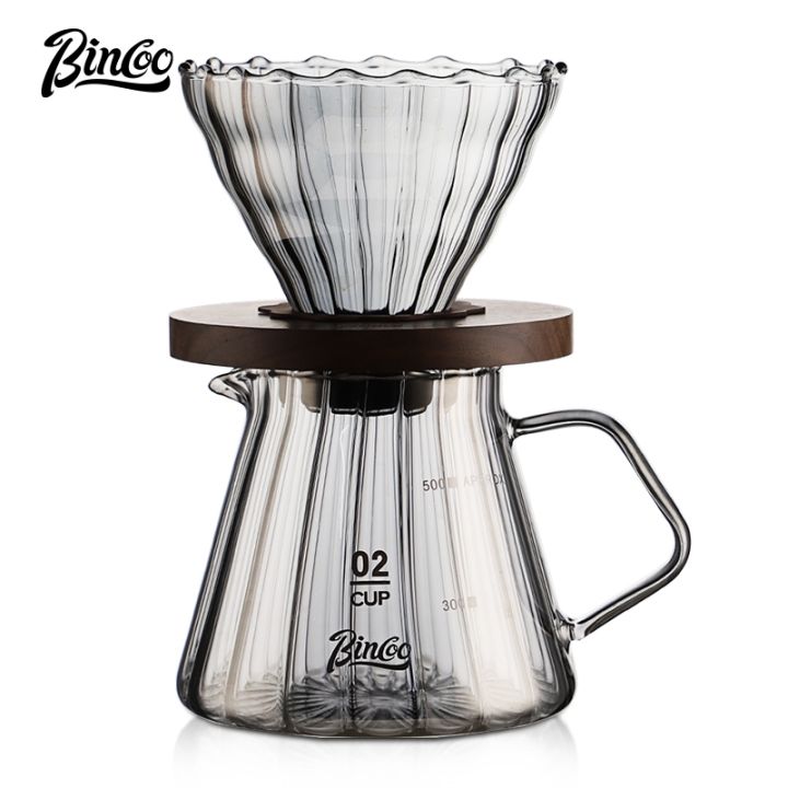 BINCOO Coffee Dripper Set Filter Cup Coffee Pot Set Coffee Sharing Pot ...