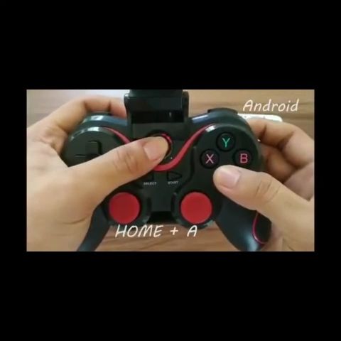 Smart Nirkabel Bluetooth Gamepad Gaming Controller untuk Android Mobile ...