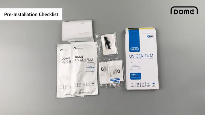 Whitestone Domeglass UV Hybrid GEN Film for S25 Ultra / S24 Ultra / S23 ...