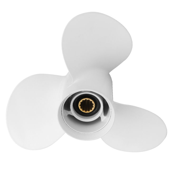 11 3/8 X 12-G Marine Boat Screw 3 Blades For Yamaha 40-60HP Outboard ...