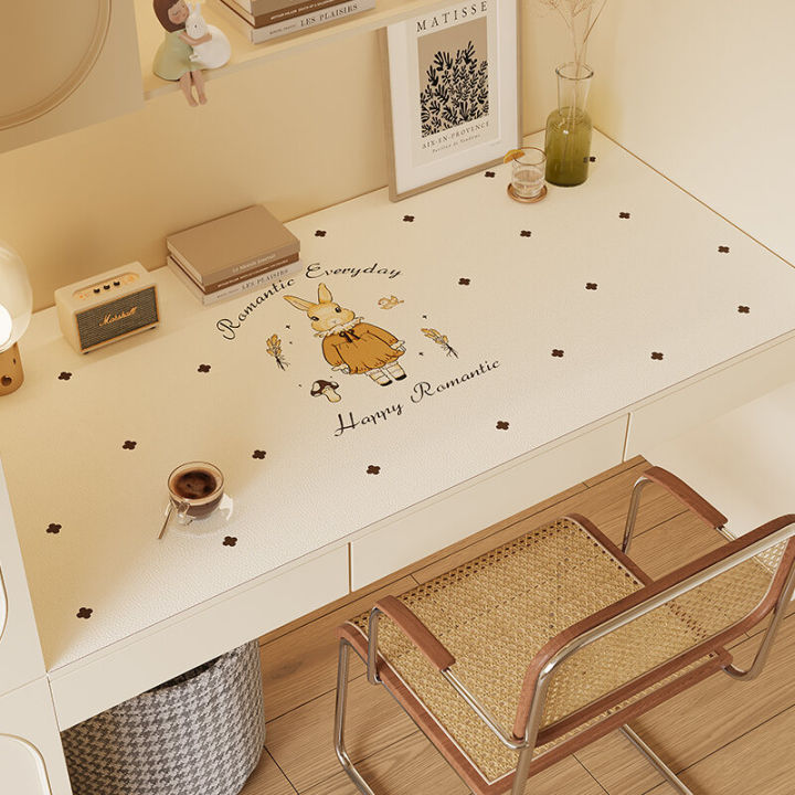 Cream Style Children's Book Table Mat Student Study Table Table Mat ...