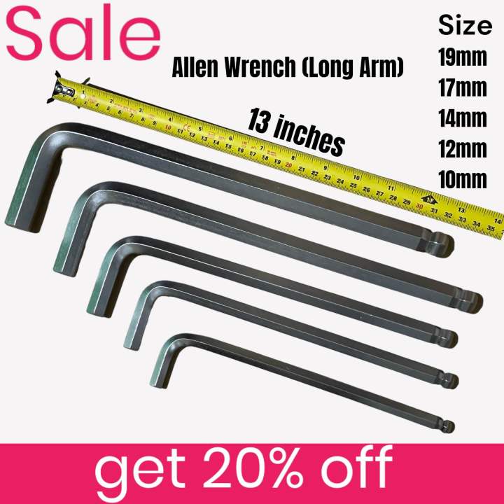Allen Long Arm 10mm-19mm Heavy Duty | Lazada PH
