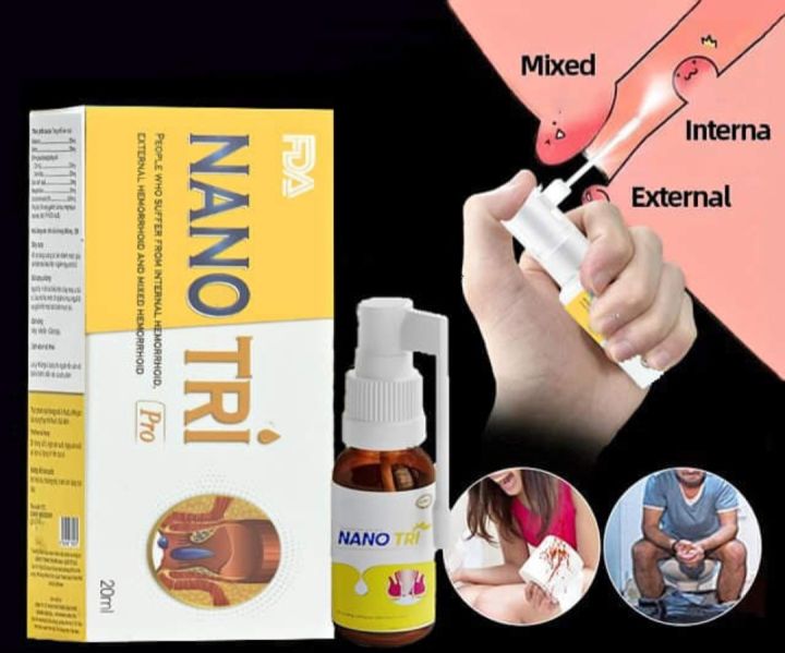 NANO TRI Hemorrhoid spray | Lazada PH