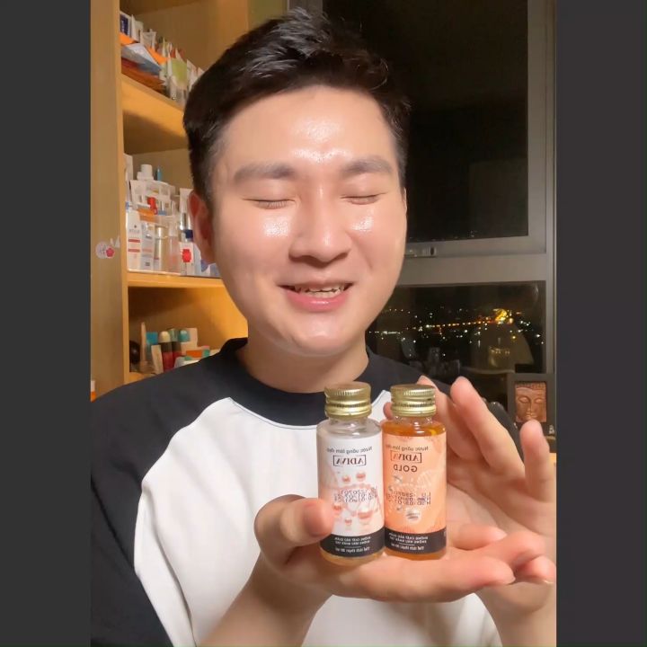 Combo 2 Hộp Nước Uống Làm Đẹp Collagen ADIVA Gold (14 Chai/Hộp) Tặng 1 ...